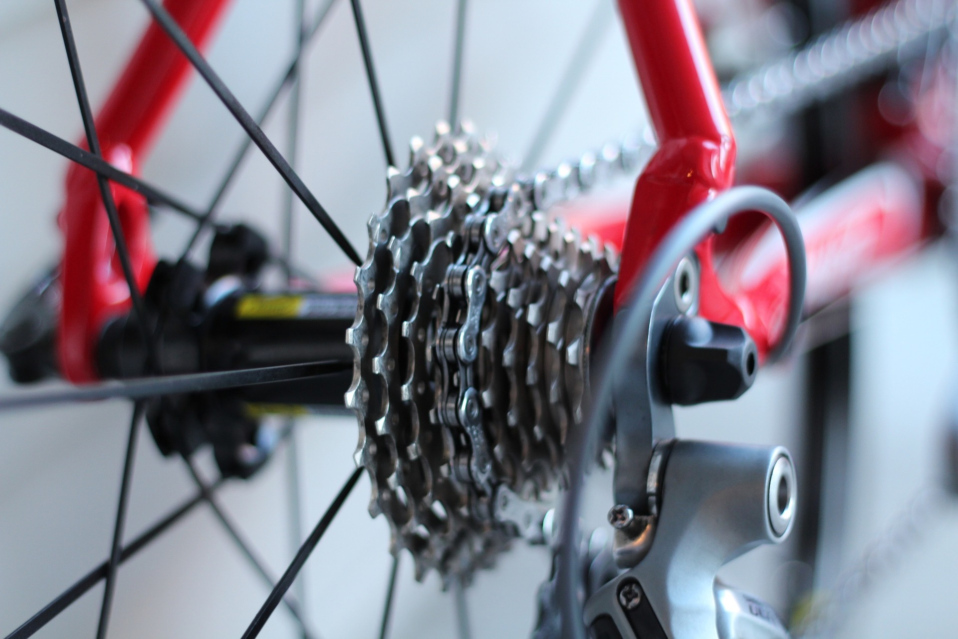 Bike Chain Repair - Bike Shop Mending a broken chain